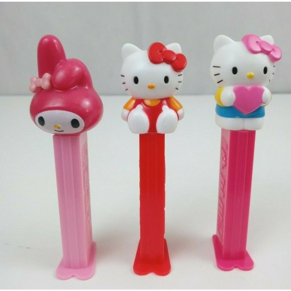 Pez | Toys | Vintage Lot Of 3 Hello Kitty Pez Dispensers 2 Different ...